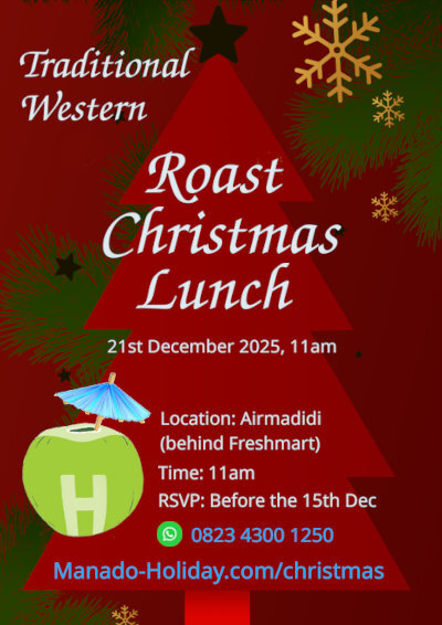An invitation to our traditional Western Christmas Lunch - Sunday 21st ...